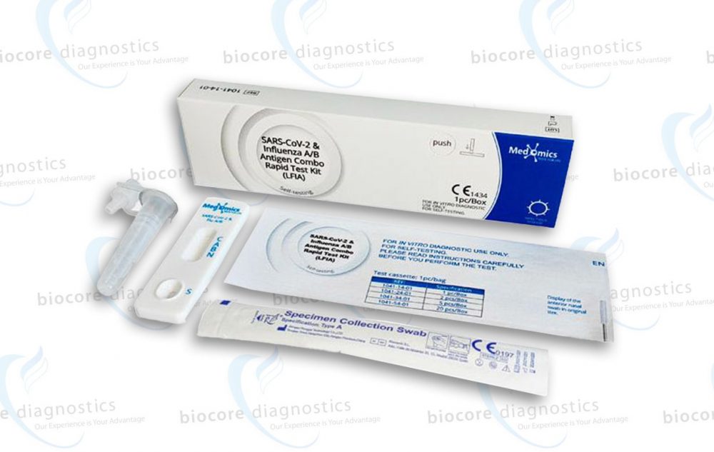 Medomics 3 in 1 Test - biocore-diagnostics.de